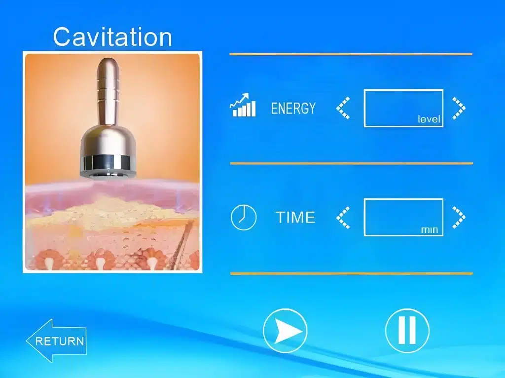 6 in 1 cavitation machine how to use